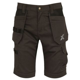 Xpert Pro Stretch Work Shorts – Grey/Black (Waist 40)